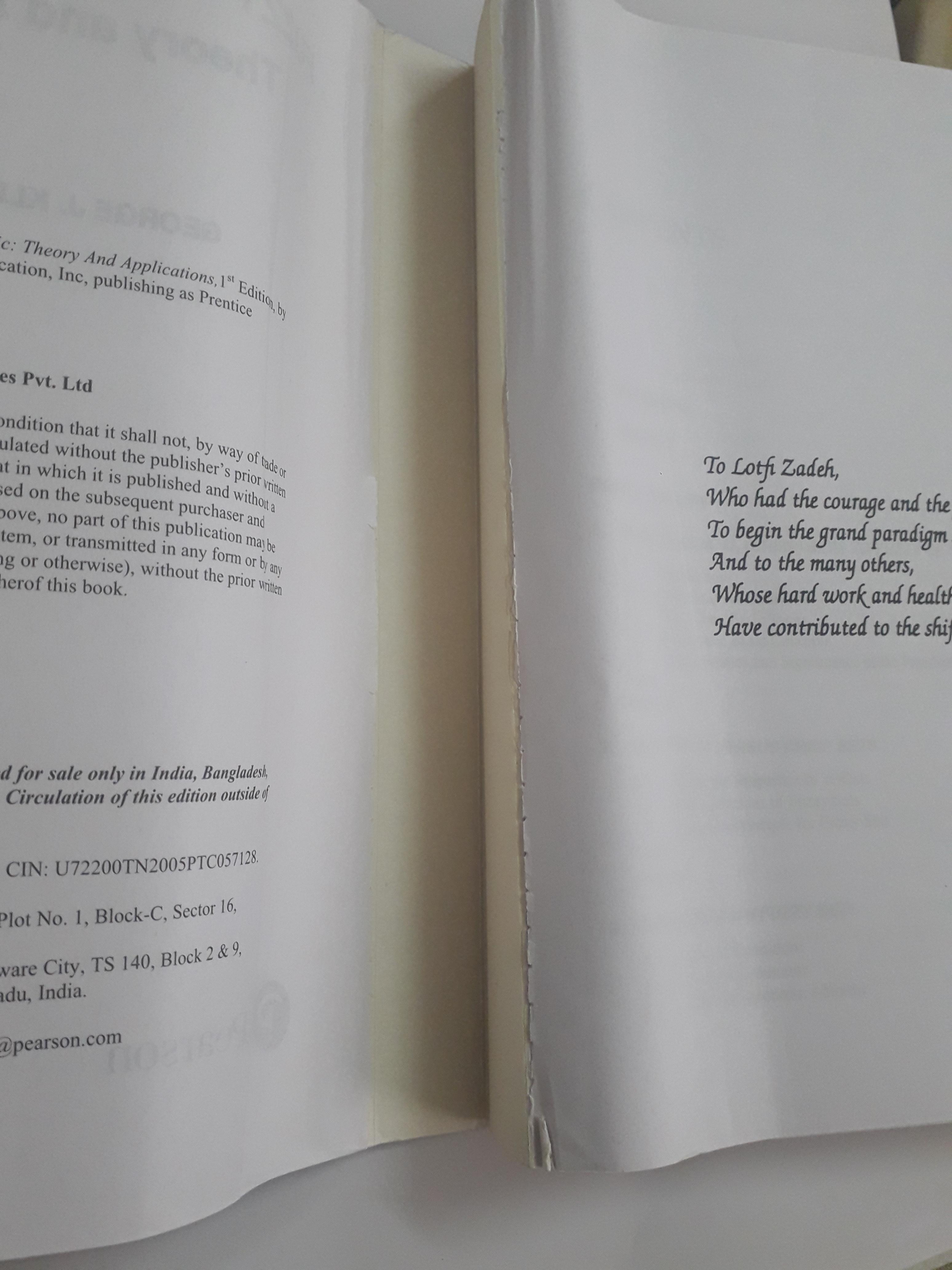 Buy Fuzzy Sets and Fuzzy Logic: Theory and Applications Book Online at ...