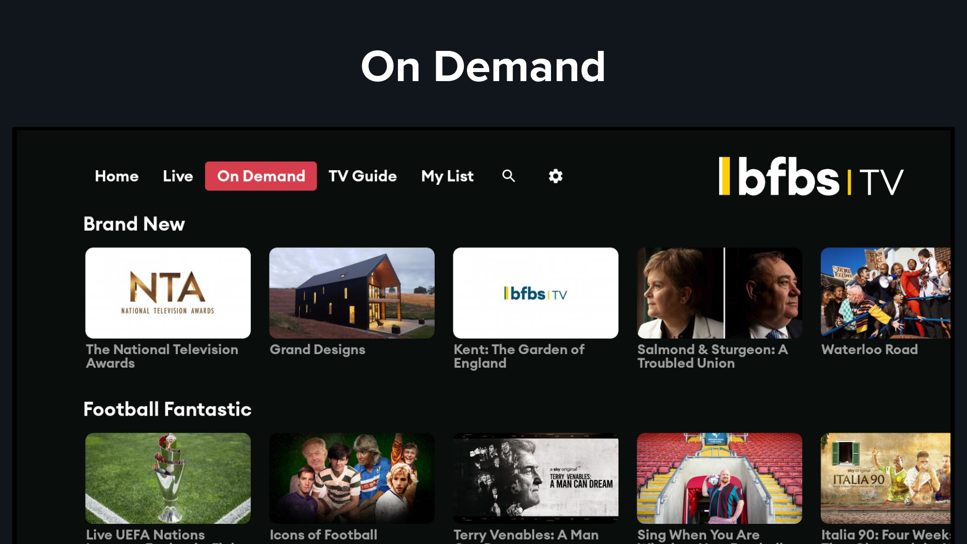 BFBS TV Player - App on Amazon Appstore