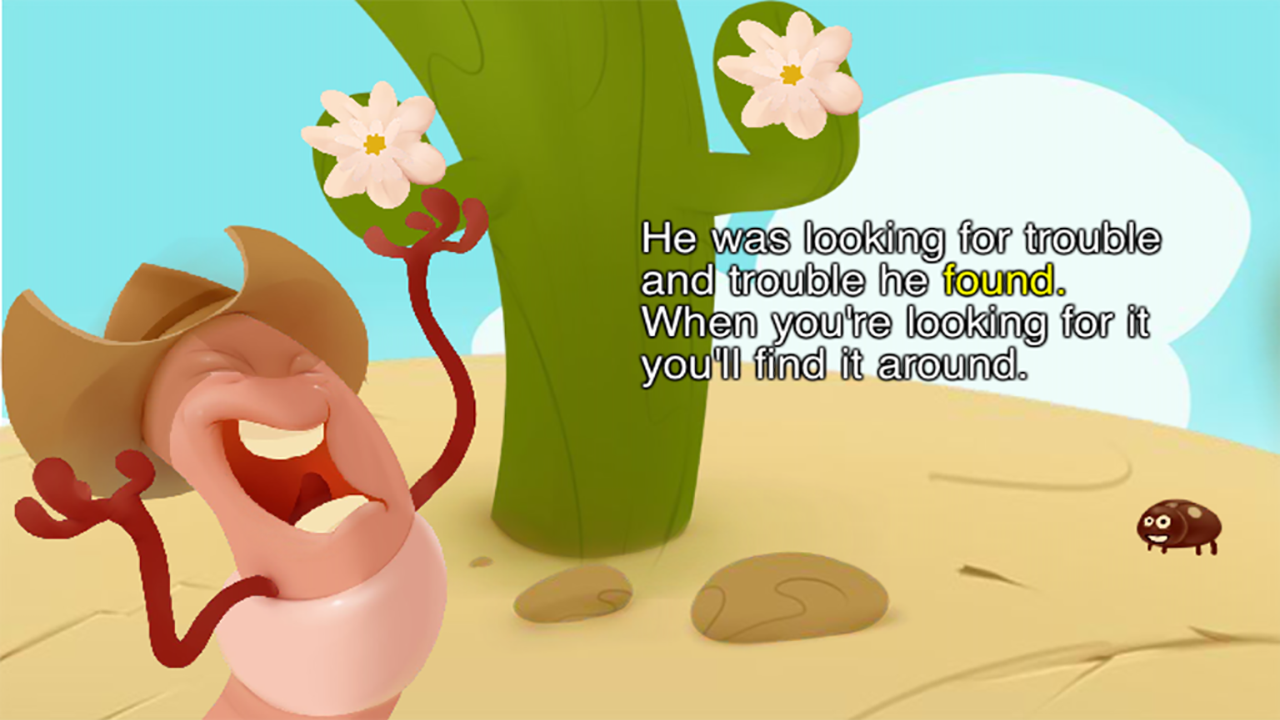 Aplicación William Worm en Amazon Appstore