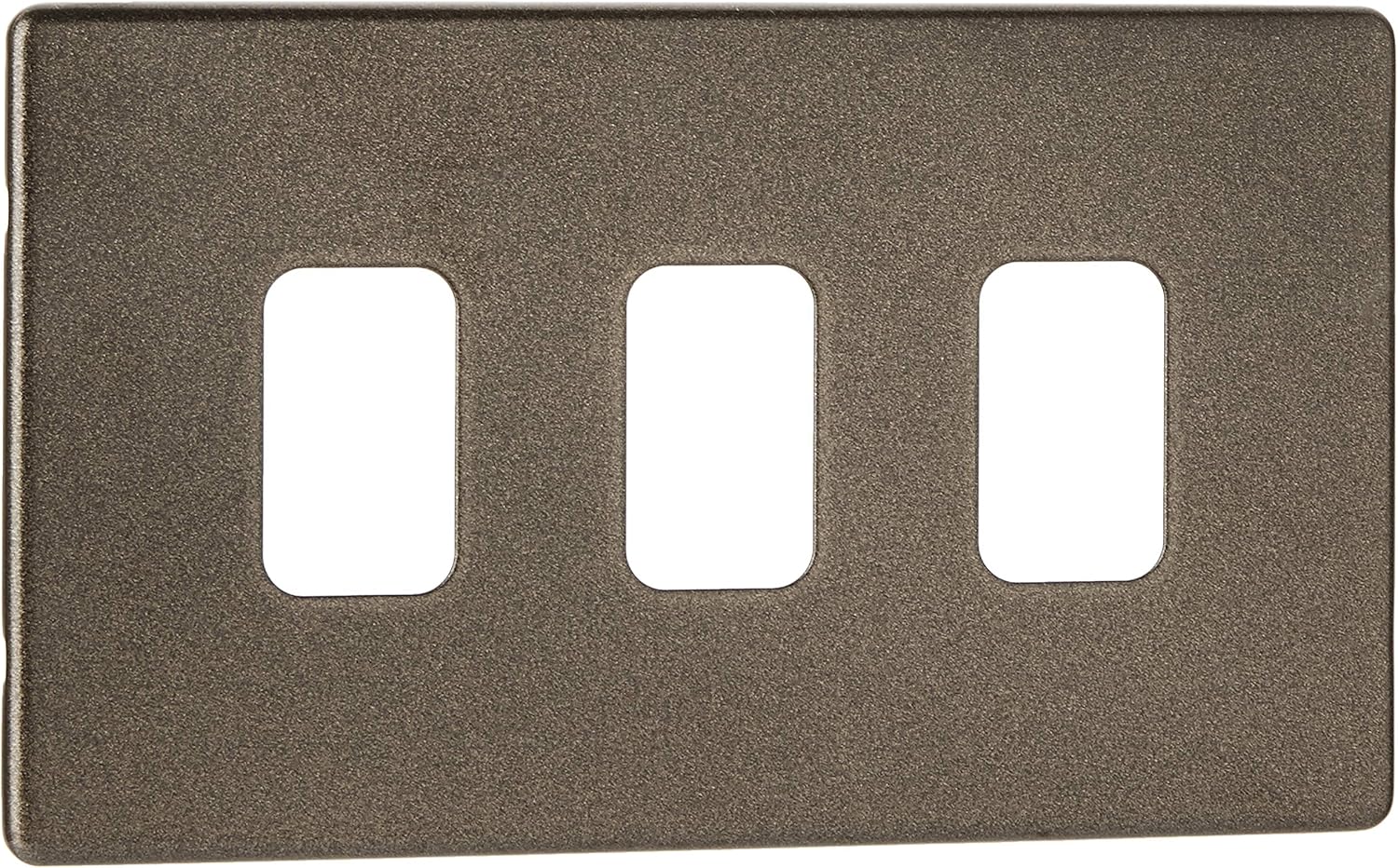 MK Aspect K24333ABS 3-Module Grid Frontplate - Antique Brass : Amazon ...