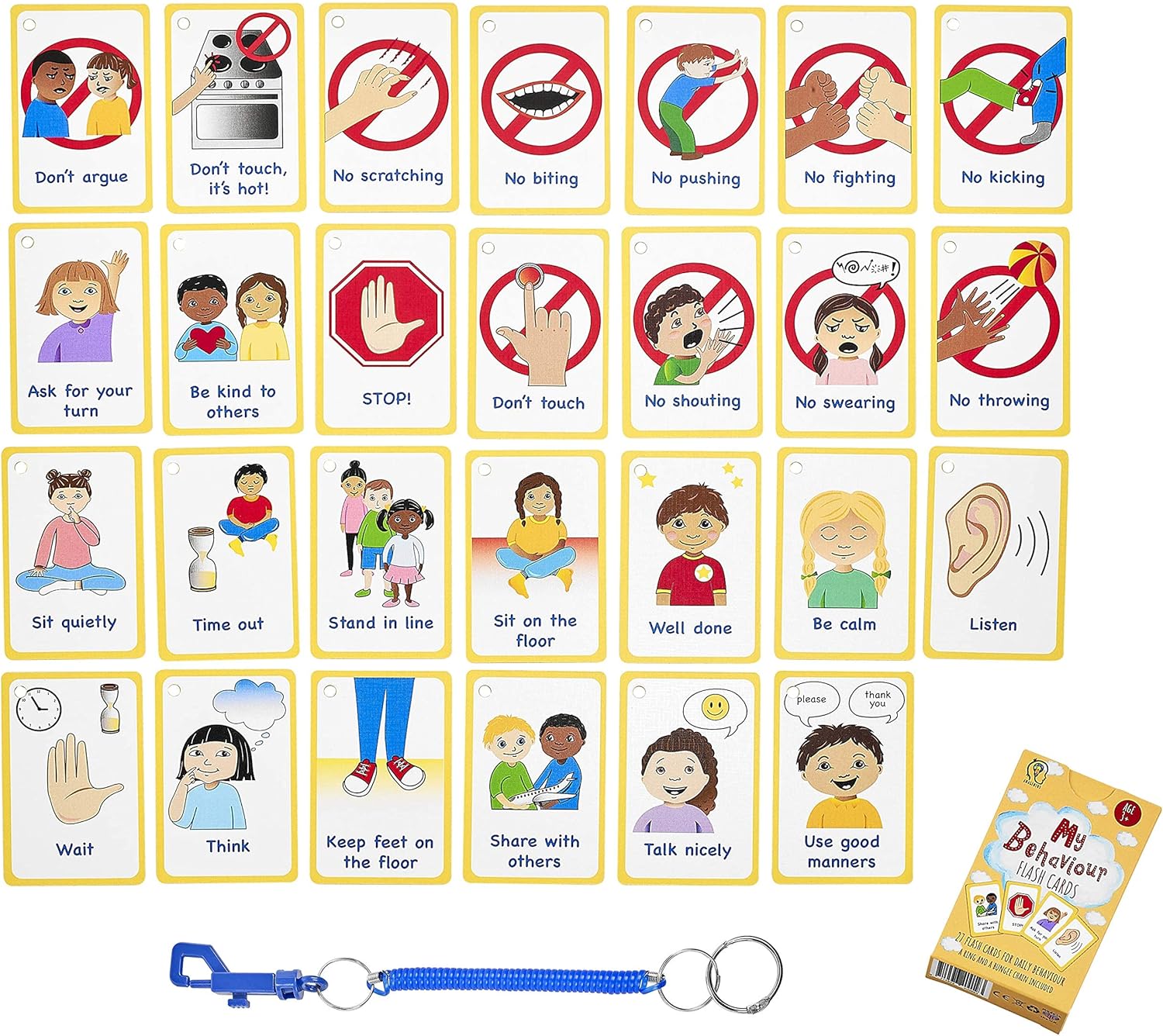 My Behaviour Cards 27 Flashcards For Visual Aid Special Ed Speech My Behaviour Cards 27 Flashcards For Visual Aid Special Ed Speech