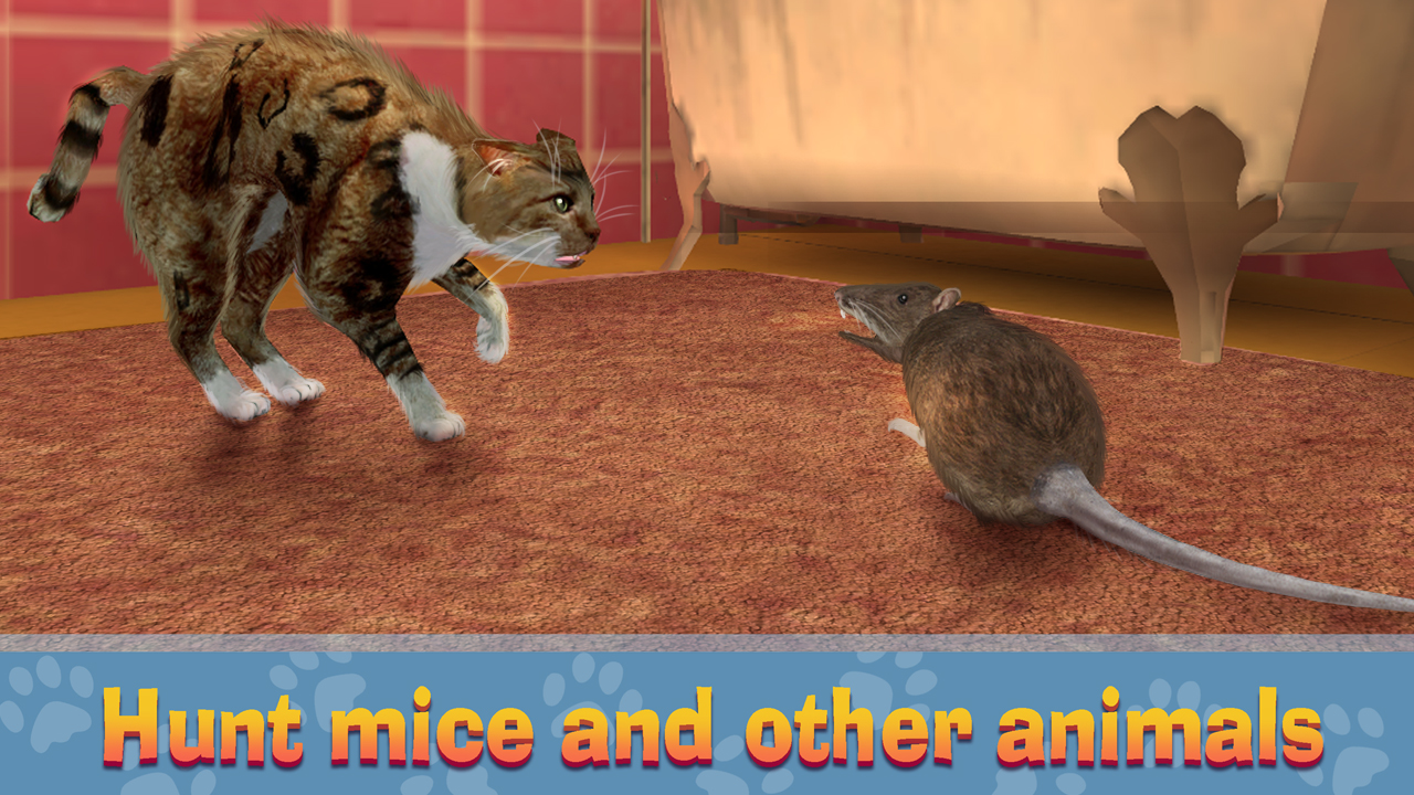 Kitten Simulator: Human House Animal Breeding Game | Home Cat Mouse ...