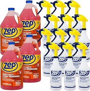 Amazon.com: Zep Heavy-Duty Citrus Degreaser 1 Gal (Case of 4) and ...