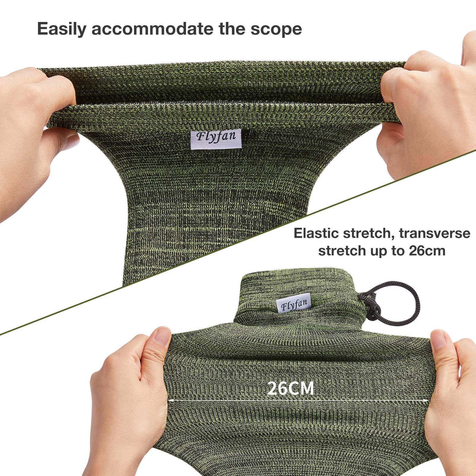 Snapklik.com : Gun Sock Set Of 4, Silicone-Treated Knit 52 X 4.5 Inches ...