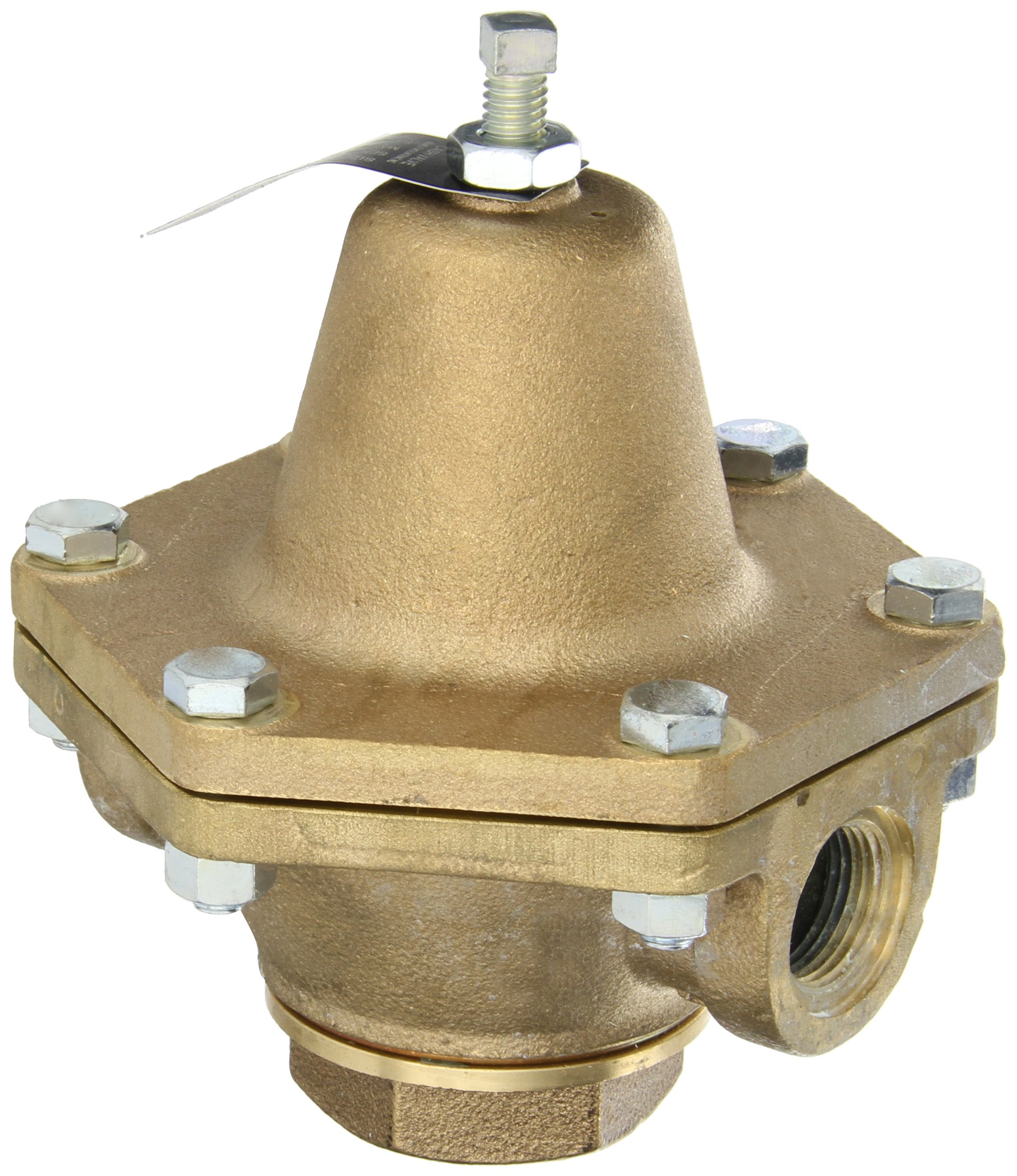 Cash Valve 1874-0080 Bronze Pressure Regulator, 50 - 110 PSI Pressure ...
