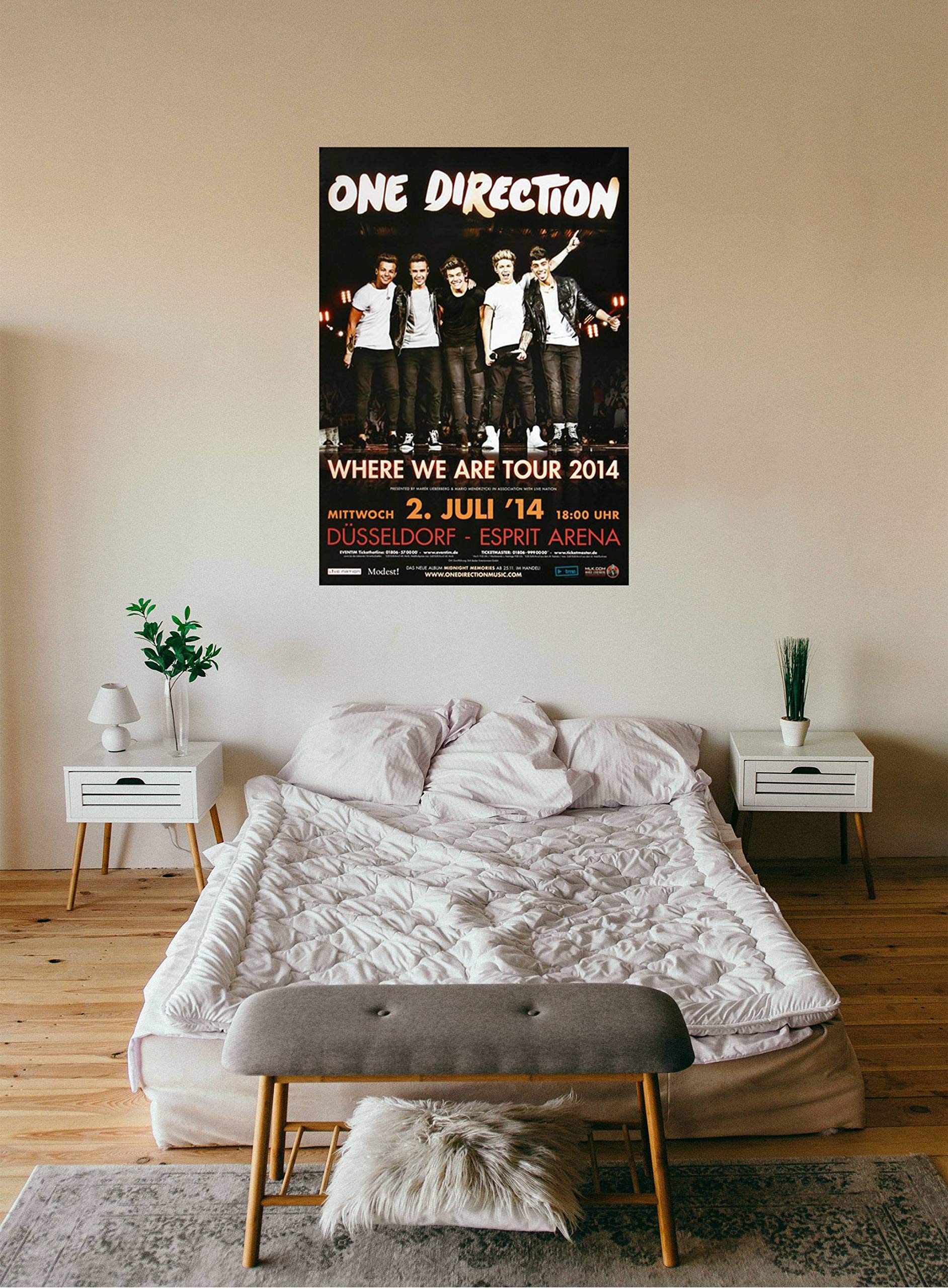 One Direction Poster On Wall