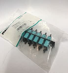 Panduit FAP6WAQDSC Multi-Mode 6-Port Fiber Adapter Panel with Phosphor ...