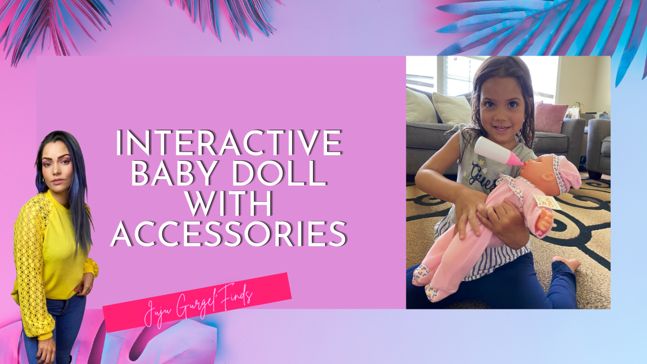 Watch Interactive baby doll with accessories on Amazon Live