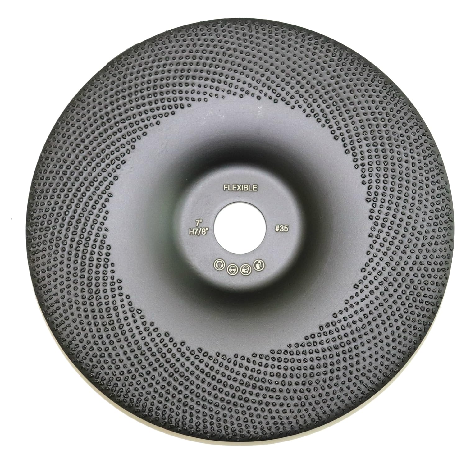 Flexible 7" Diamond Cup Grinding Polishing Disc Wheel with RCD Newest ...