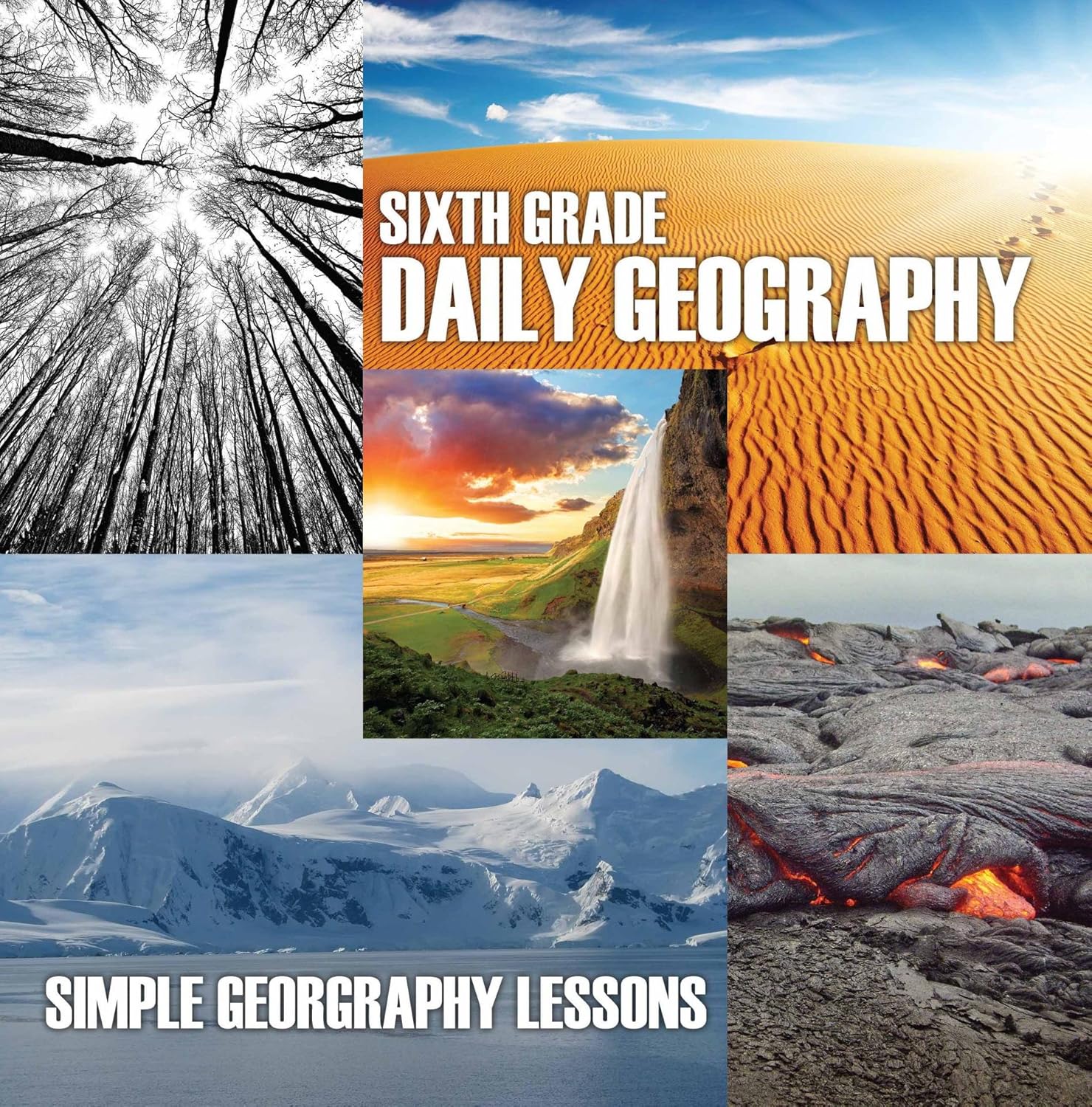 Amazon | Sixth Grade Daily Geography: Simple Geography Lessons: Wonders ...