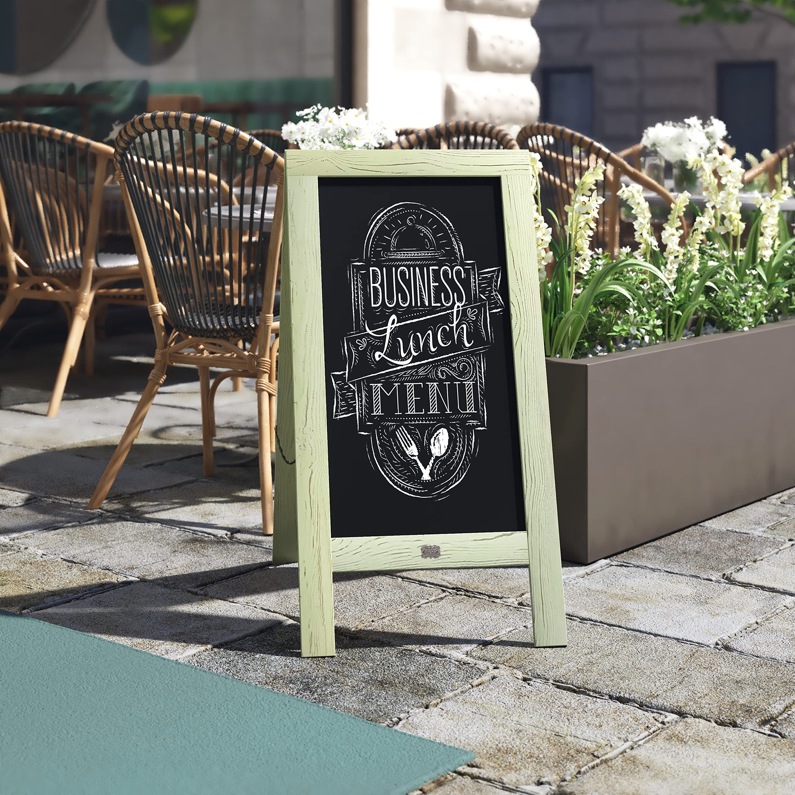 Snapklik.com : A Frame Chalkboard By HBCY Creations: 40x20 Solid Wood A ...