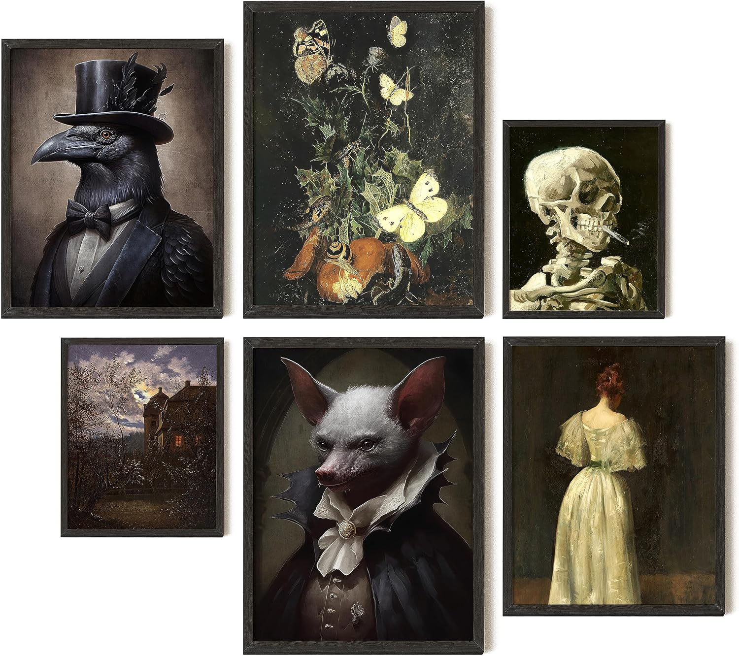 Amazon.com: EXCOOL CLUB Witchy Decor Aesthetic - 12x16 Gothic Decor for ...