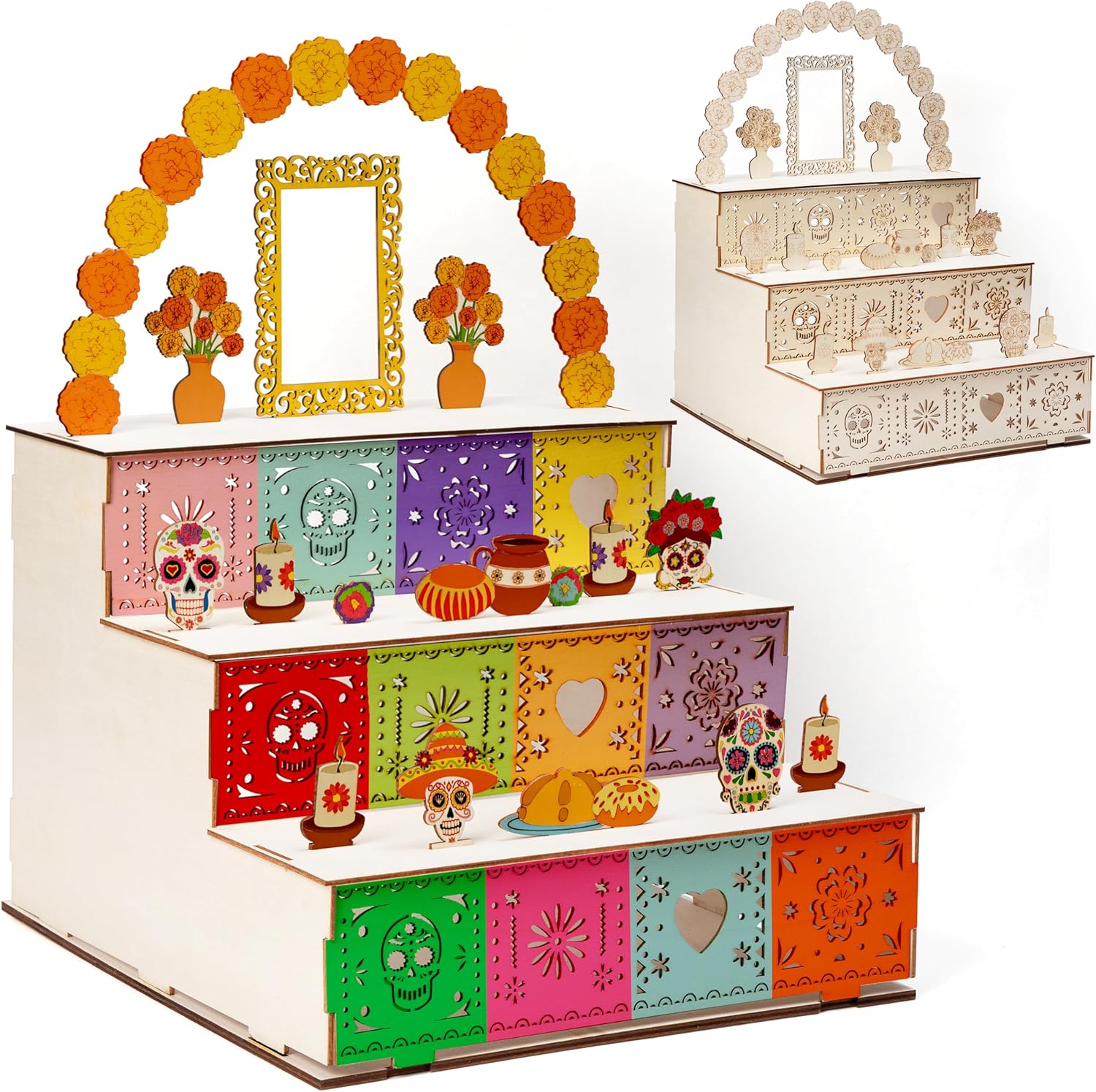 Amazon.com: WATINC Day of Dead Altar Ofrenda - Dia De Los Muertos ...