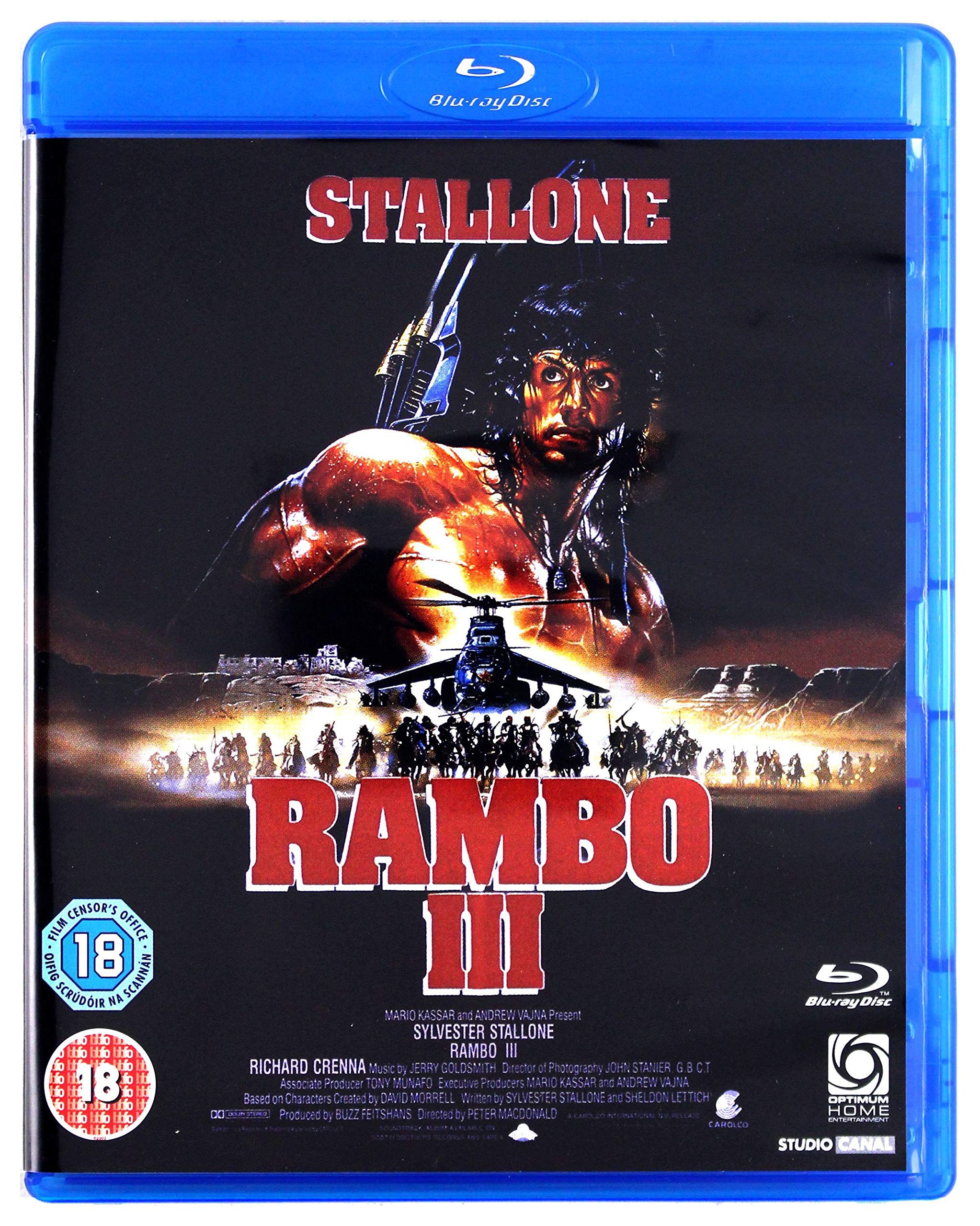 Rambo III (Blu-ray) (1988) : Sylvester Stallone, Richard Crenna, Marc ...