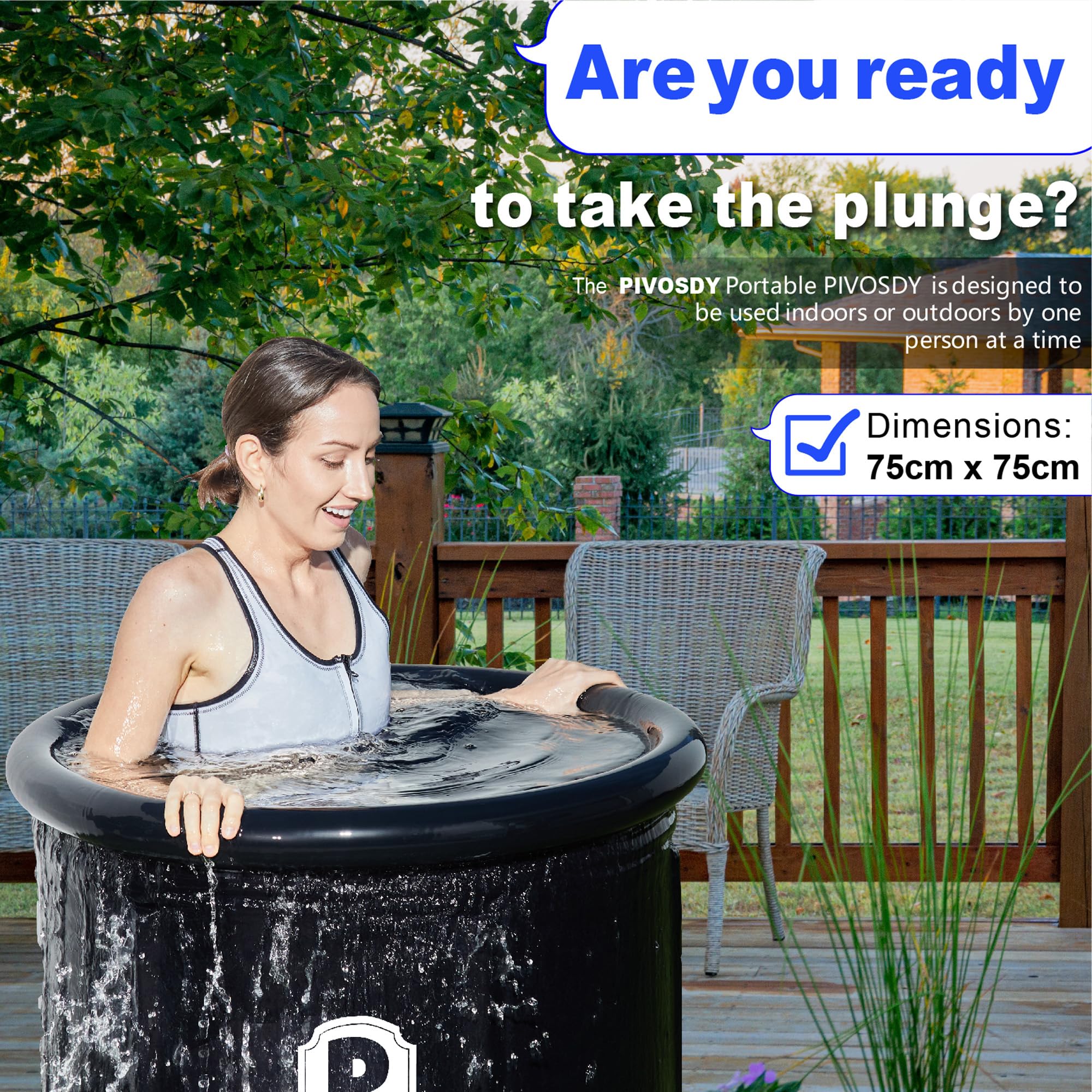 Snapklik.com : Ice Bath Tub For Fitness Enthusiasts And Athletes - Easy ...