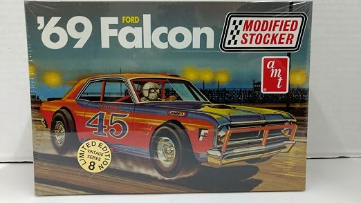 Amazon.com: AMT 30142 1969 Ford Falcon Modified Stocker 1:25 Scale ...