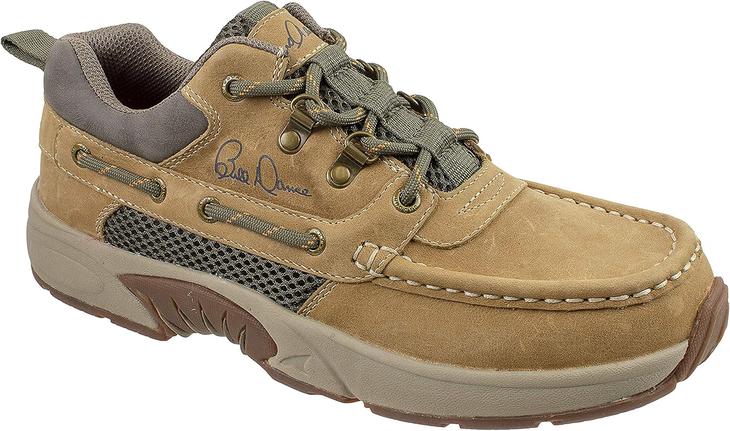 Amazon.com: RUGGED SHARK Bill Dance Pro - Zapatos náuticos de cuero y ...