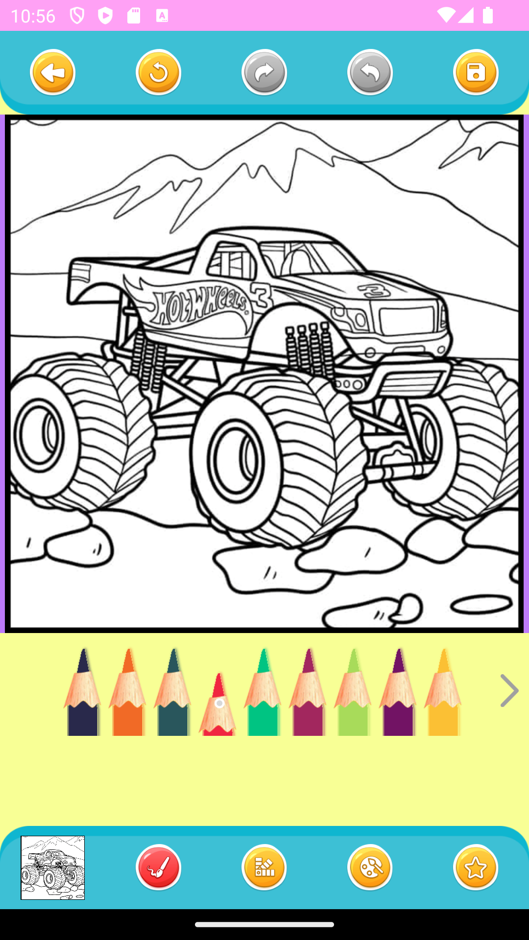 Monster Car and Truck Coloring Book Game For kids:www.amazon.com ...