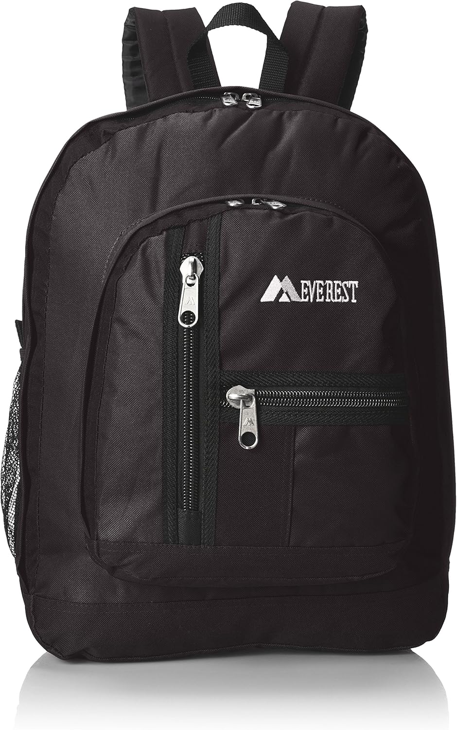 Amazon.com | Everest Double Main Compartment Backpack, Black, One Size ...