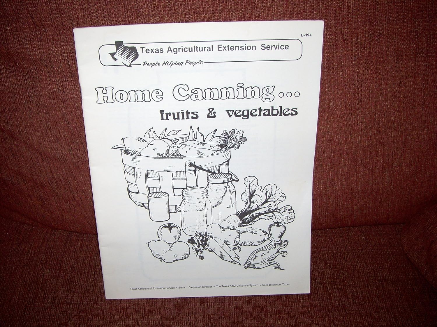 Home Canning: Fruits Vegetables #B-194: Mason, Louise, and Marie ...