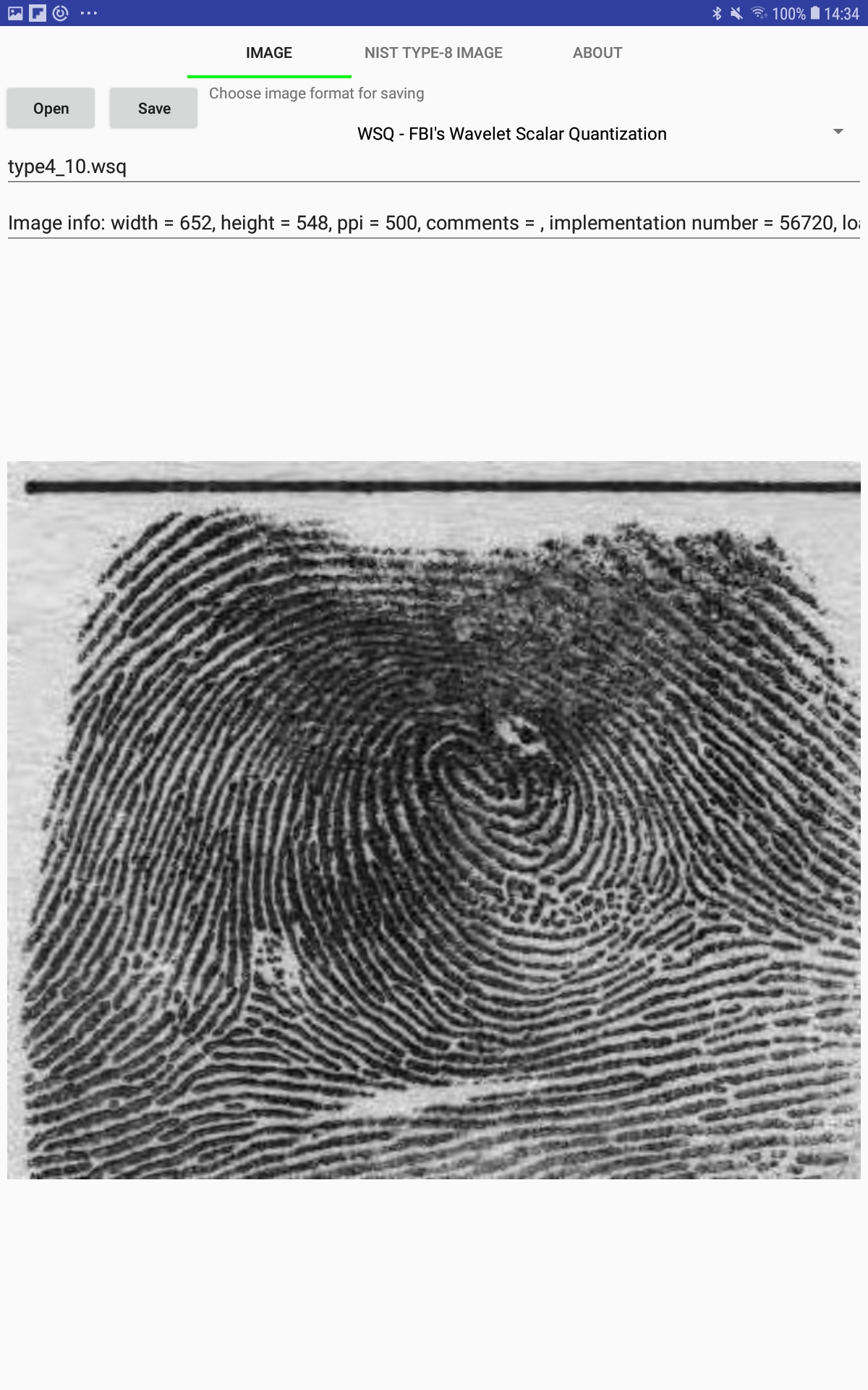 WSQ viewer - App on Amazon Appstore