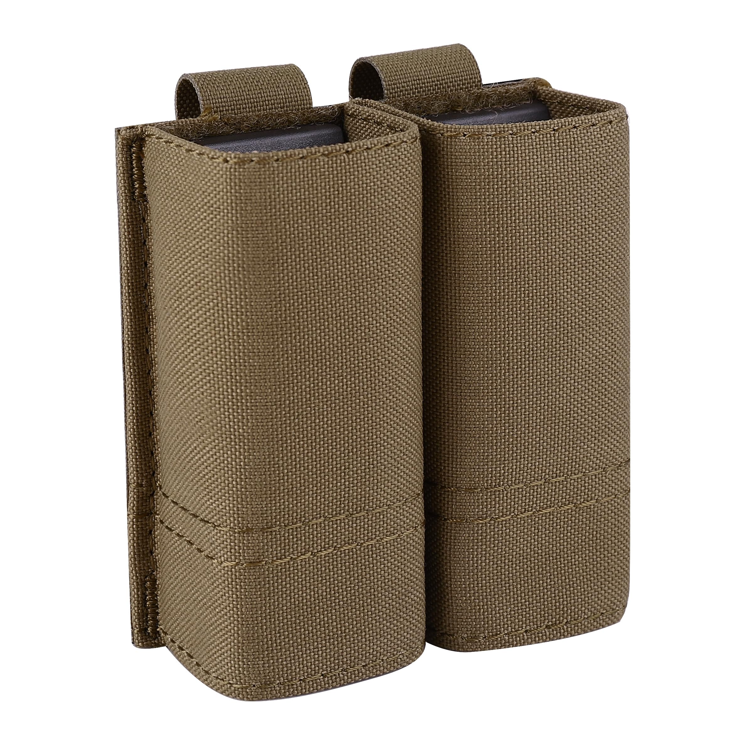 Tactical Pistol Magazine Pouch, Double Pistol Mag Pouch 9mm Pistol Mag ...