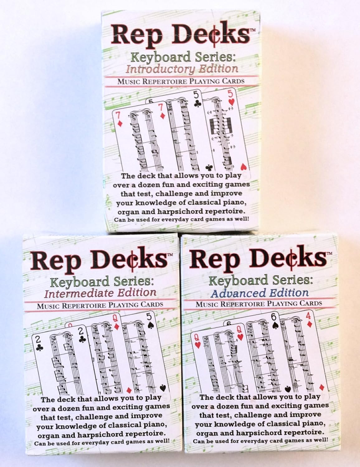 Amazon.com: Rep Decks - Keyboard Series: Bundled Introductory Edition ...