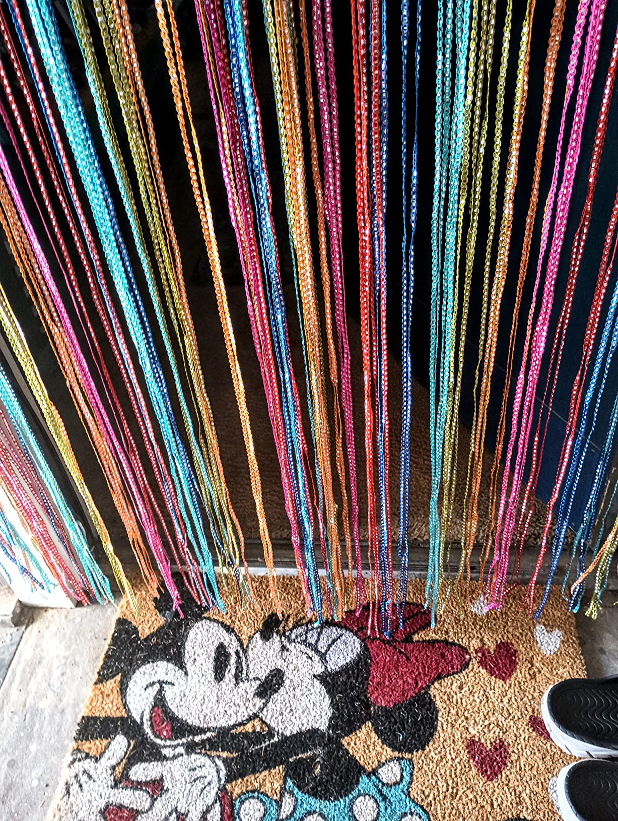 $2/mo - Finance Door String Curtain, Wall Panel Fringe Window Room ...