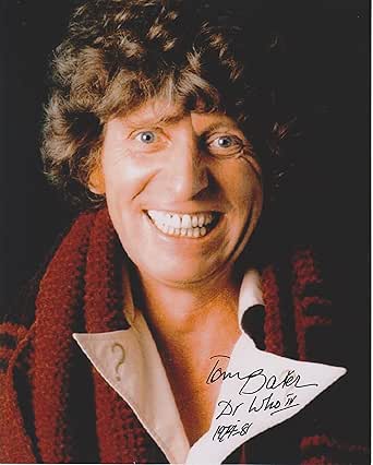 Tom Baker Dr Who #23 Original Autographed 8X10 Photo at Amazon's ...