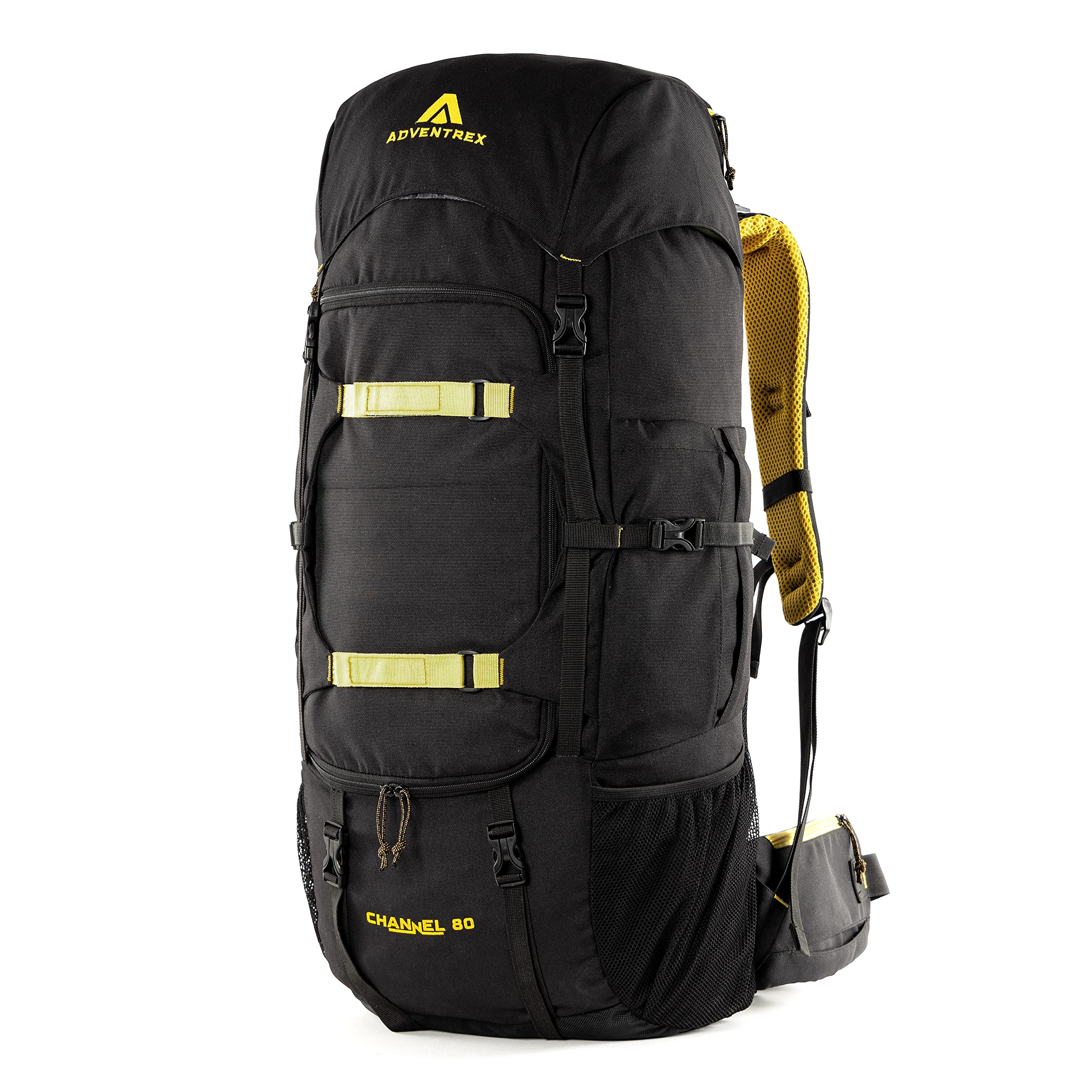 Buy ADVENTREX 80 Litres Channel Front Opening Rucksack For Travel And ...