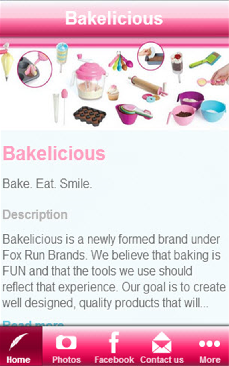 Bakelicious - App on Amazon Appstore