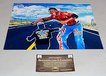 R Truth WWE Autograph 8x10 COA Memorabilia Lane & Promotions at Amazon ...