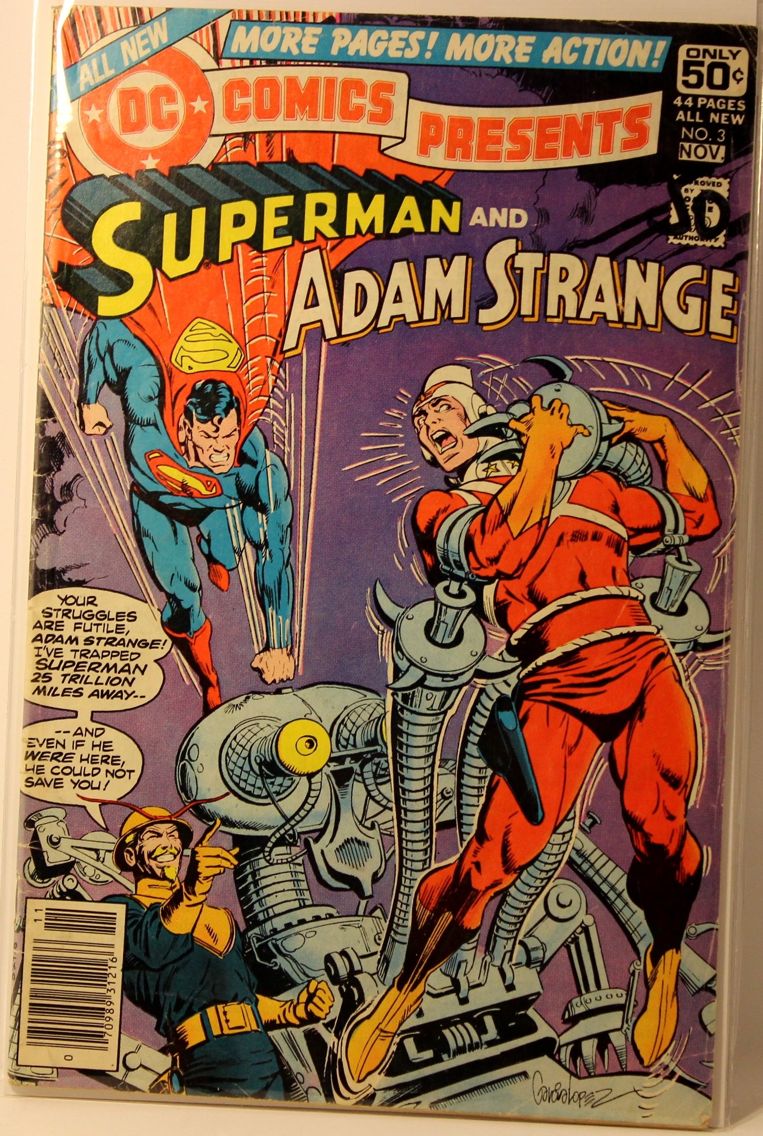 DC Comics Presents #3 (Superman and Adam Strange): David Michelinie ...