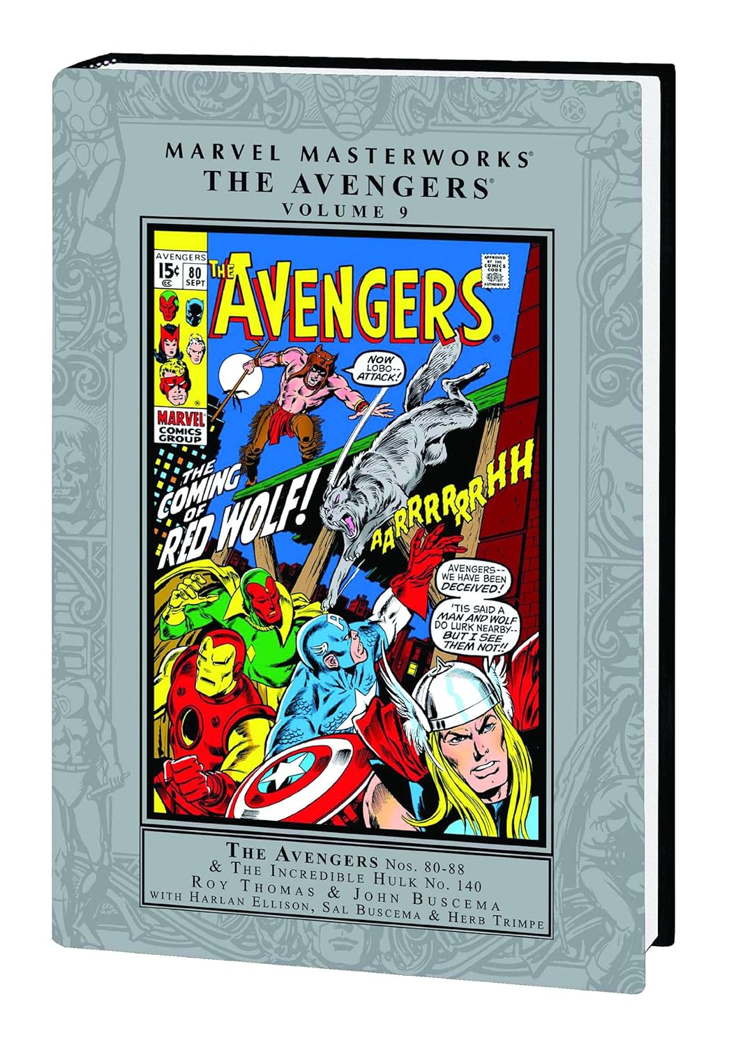 Amazon.com: MMW MARVEL MASTERWORKS AVENGERS HC VOL 9: Roy Thomas: Books
