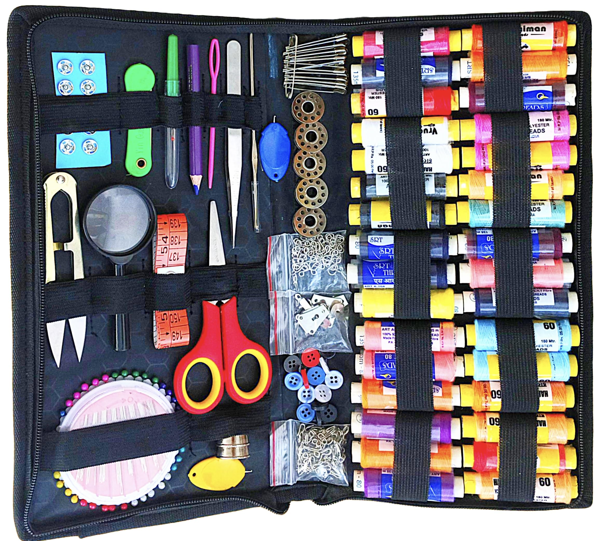 Ragro 300 pcs Sewing Kit 35 PCS Thread Pools -Tailoring Accessories ...