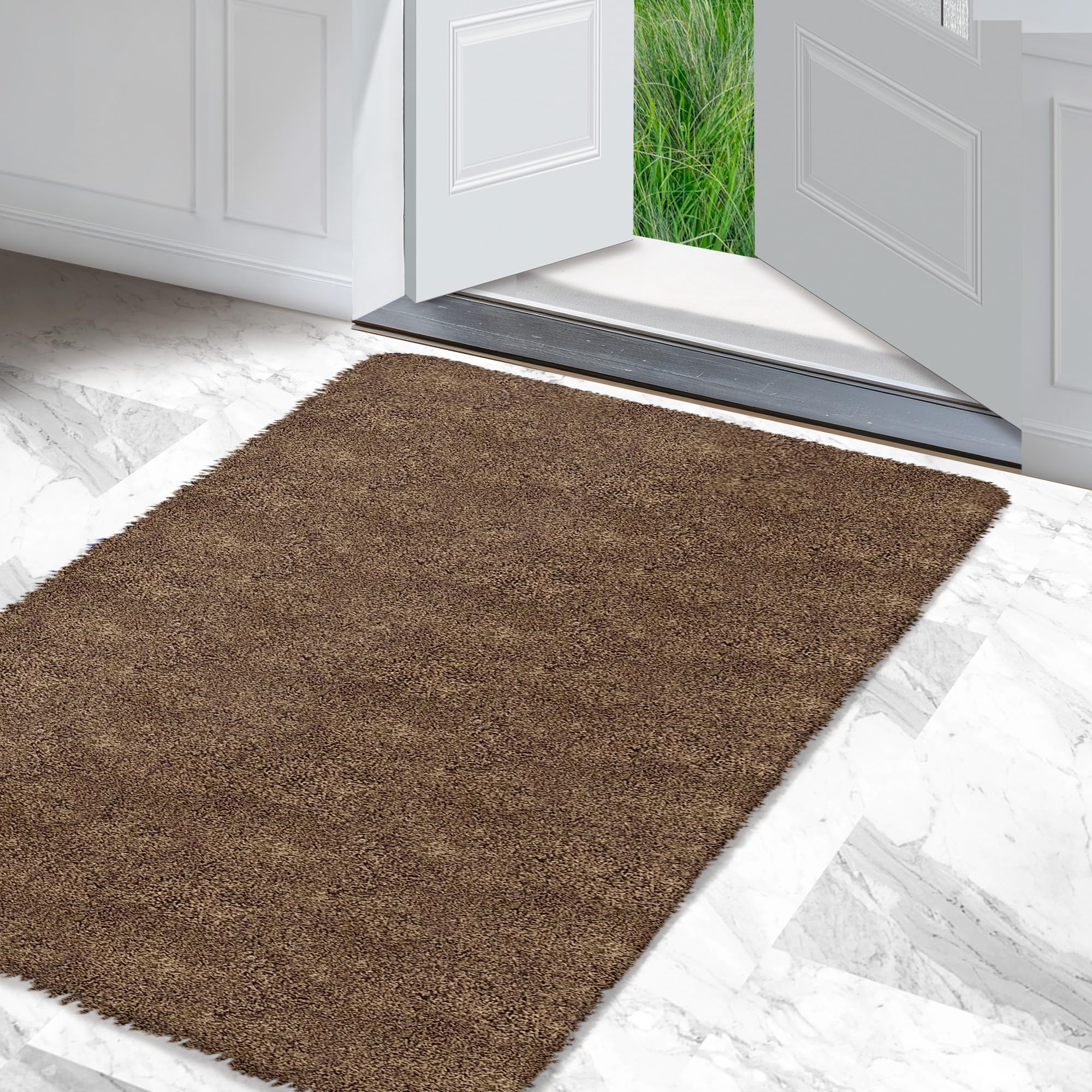Amazon.com: RugMast Premium Microfiber Indoor Door Mat – 36”x60 ...