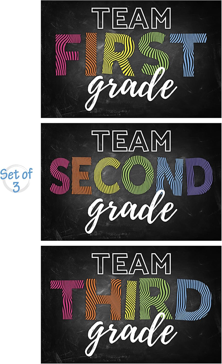 Amazon.com: Damdekoli Classroom Posters, 11x17 Inches, First Second ...