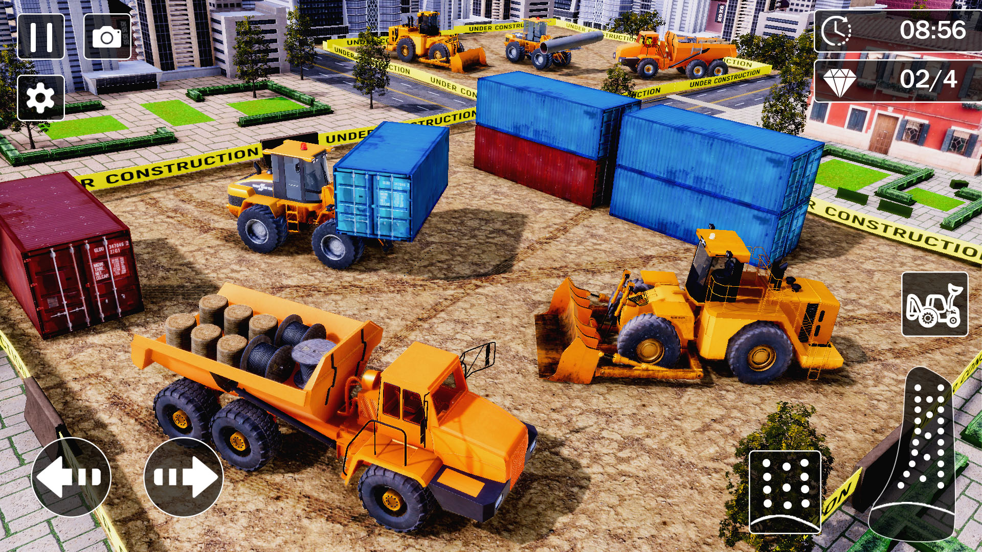 Real Construction Simulator: Excavator Heavy City Construction Games 3D ...