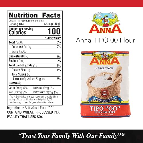 Snapklik.com : Cento Anna Napoletana Tipo 00 Extra Fine Unbleached Flour