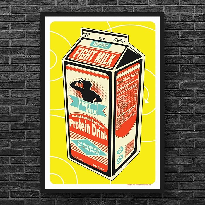 Buy Fight Milk Poster It's Always Sunny in Philadelphia Poster // Fat ...