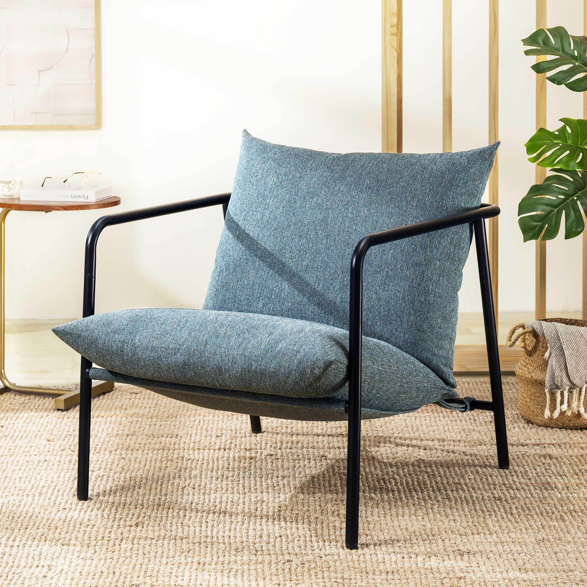 Amazon.com: Mellow Wyn Sling Accent Chair, Blue : Home & Kitchen