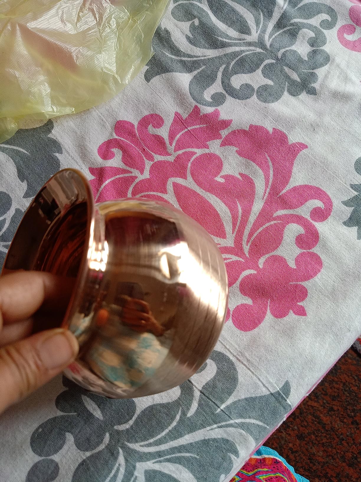 Buy KUVI Luxury Pure Copper Lota| Tambe Ka Lota for Storing & Serving ...
