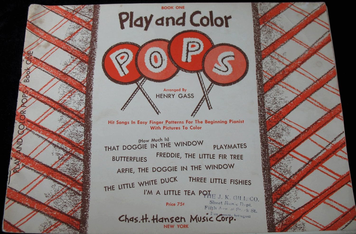 Play and Color Pops (Book 1): HENRY GASS: Amazon.com: Books
