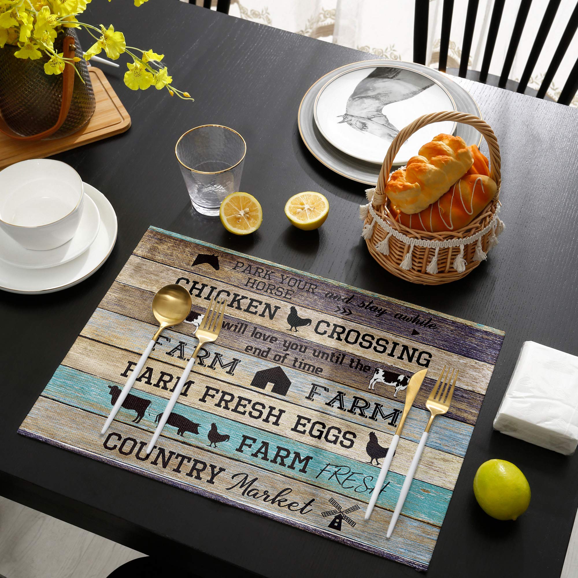 Farmhouse Placemats Farmhouse Placemats,rope Placemats ,placemats,
