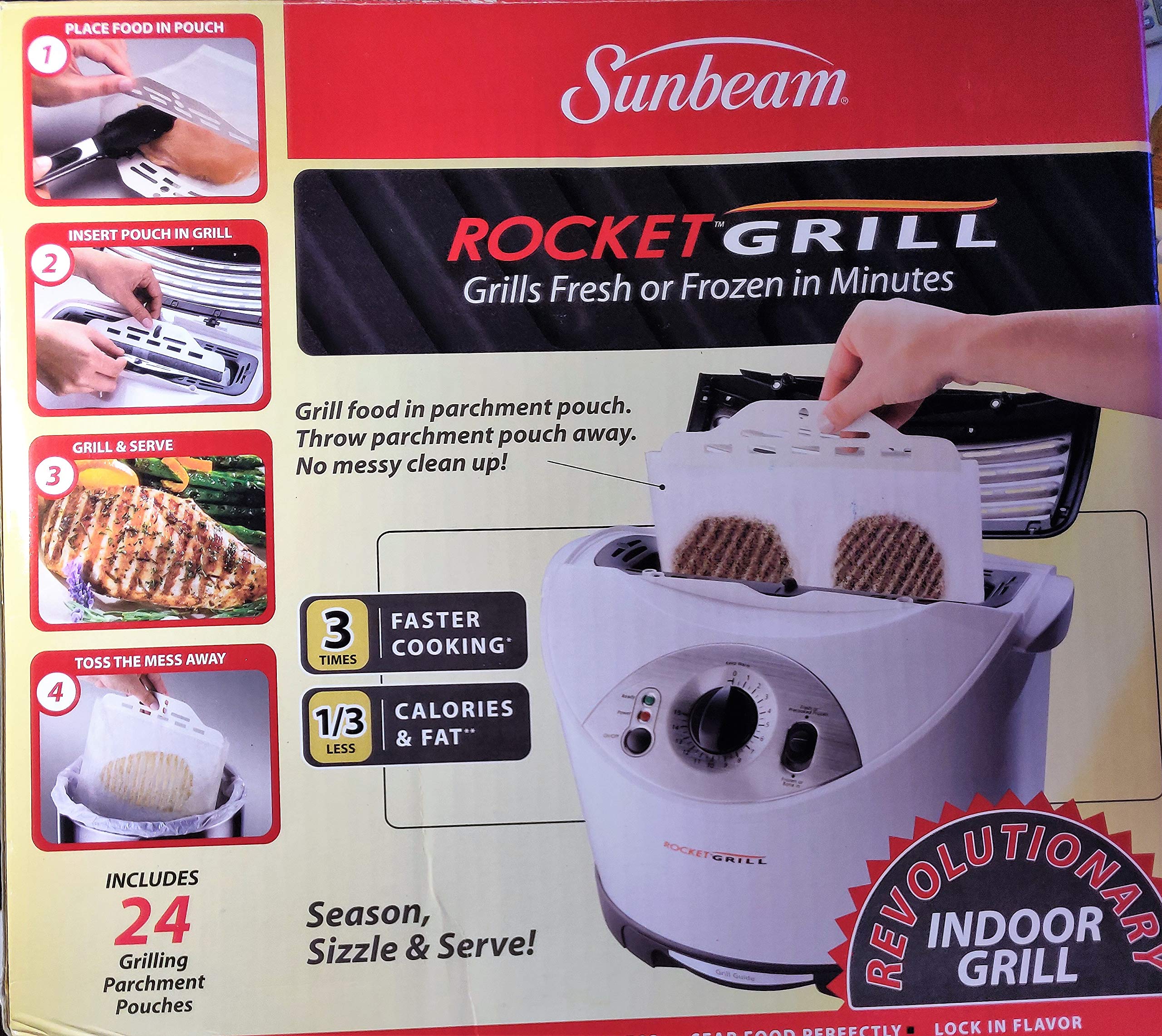 Sunbeam Portable Gas Grill Sunbeam 1998 Camping Table Top Gas Grill
