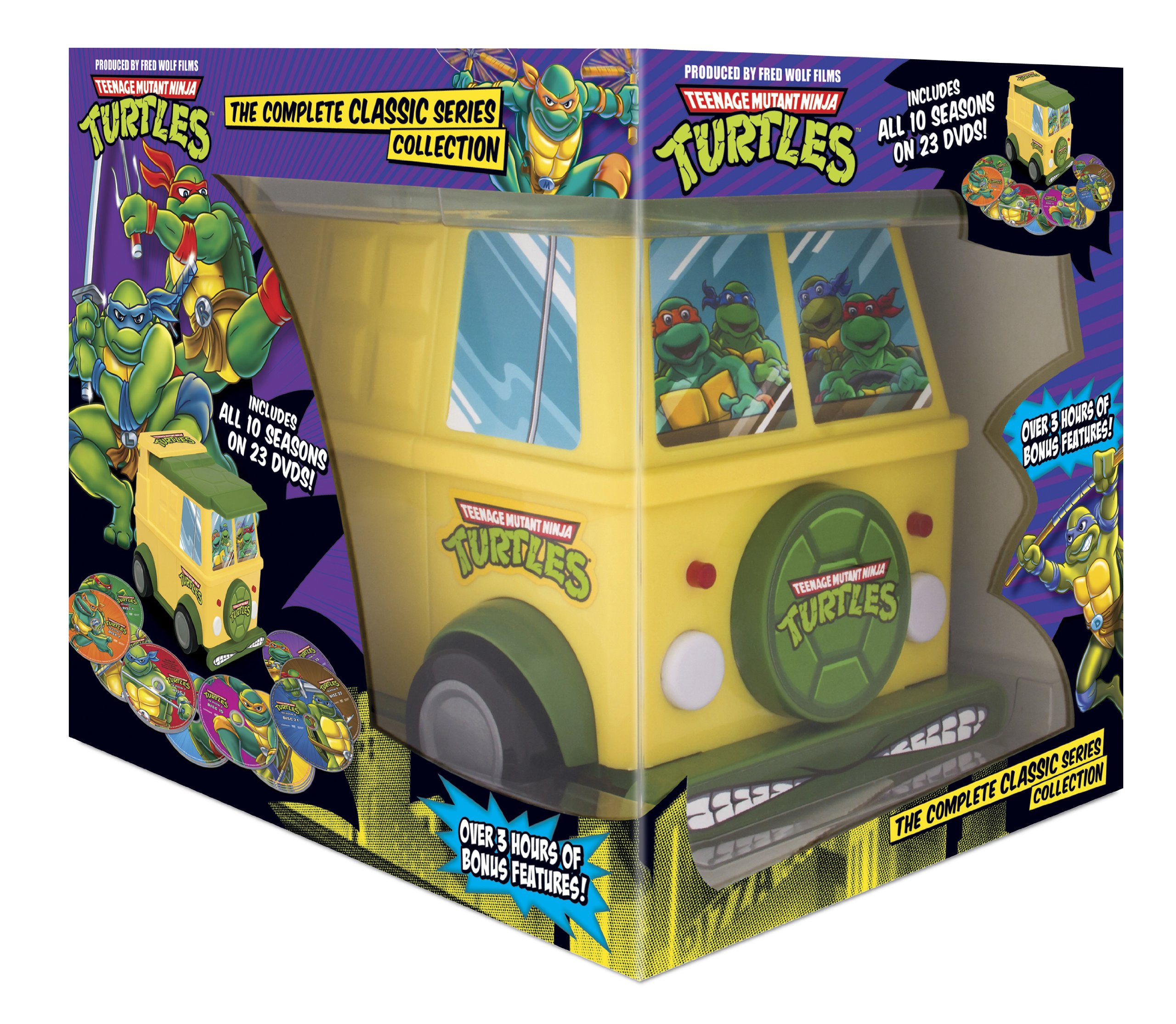 Teenage Mutant Ninja Turtles Complete Box Set