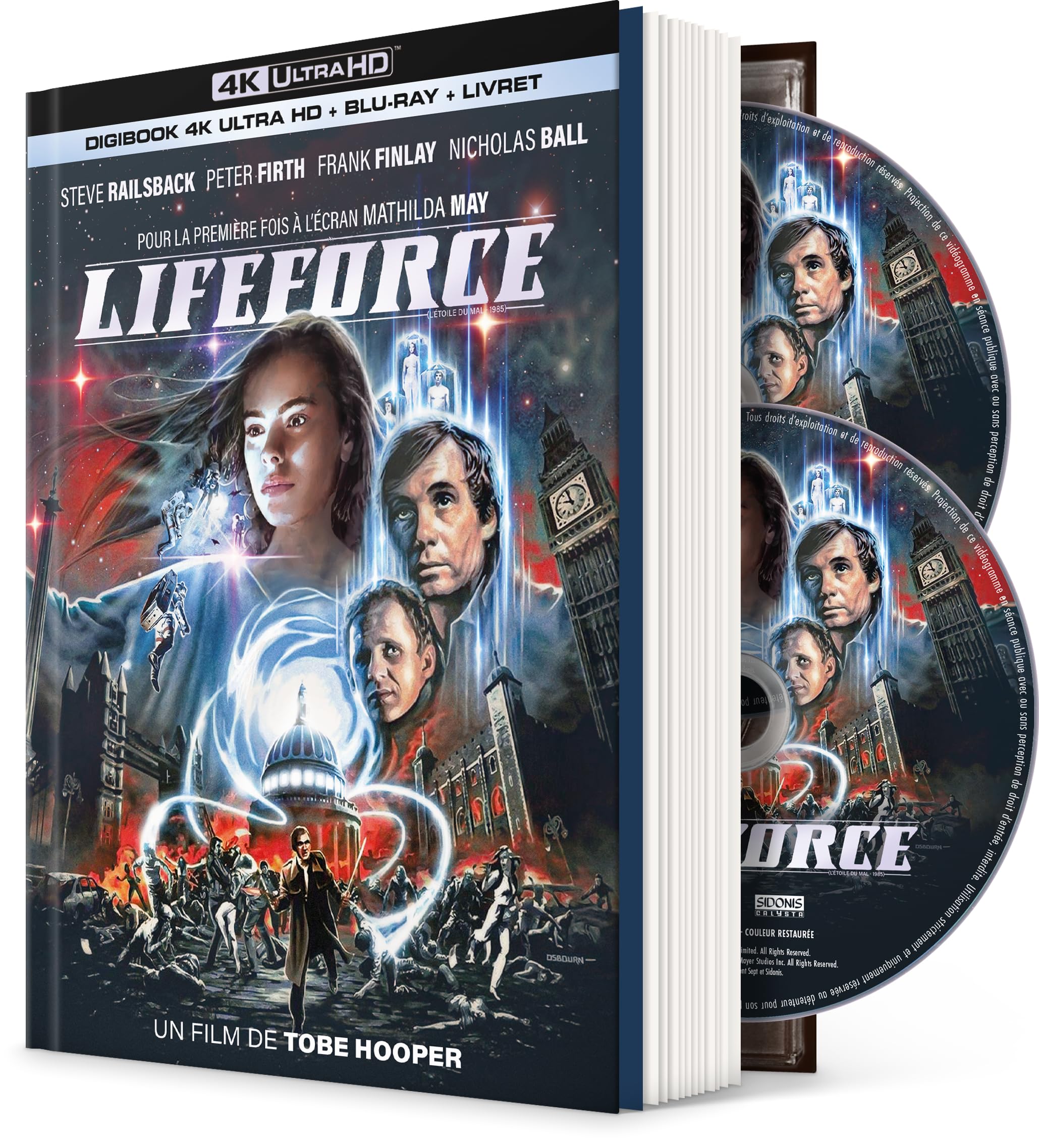 Lifeforce (L'Étoile du Mal) [4K Ultra HD]: DVD et Blu-ray : Amazon.fr