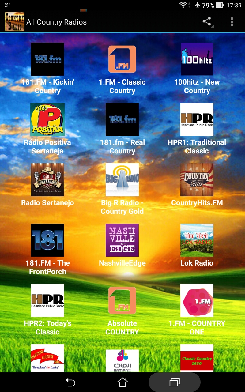 All Country Radios - App on Amazon Appstore