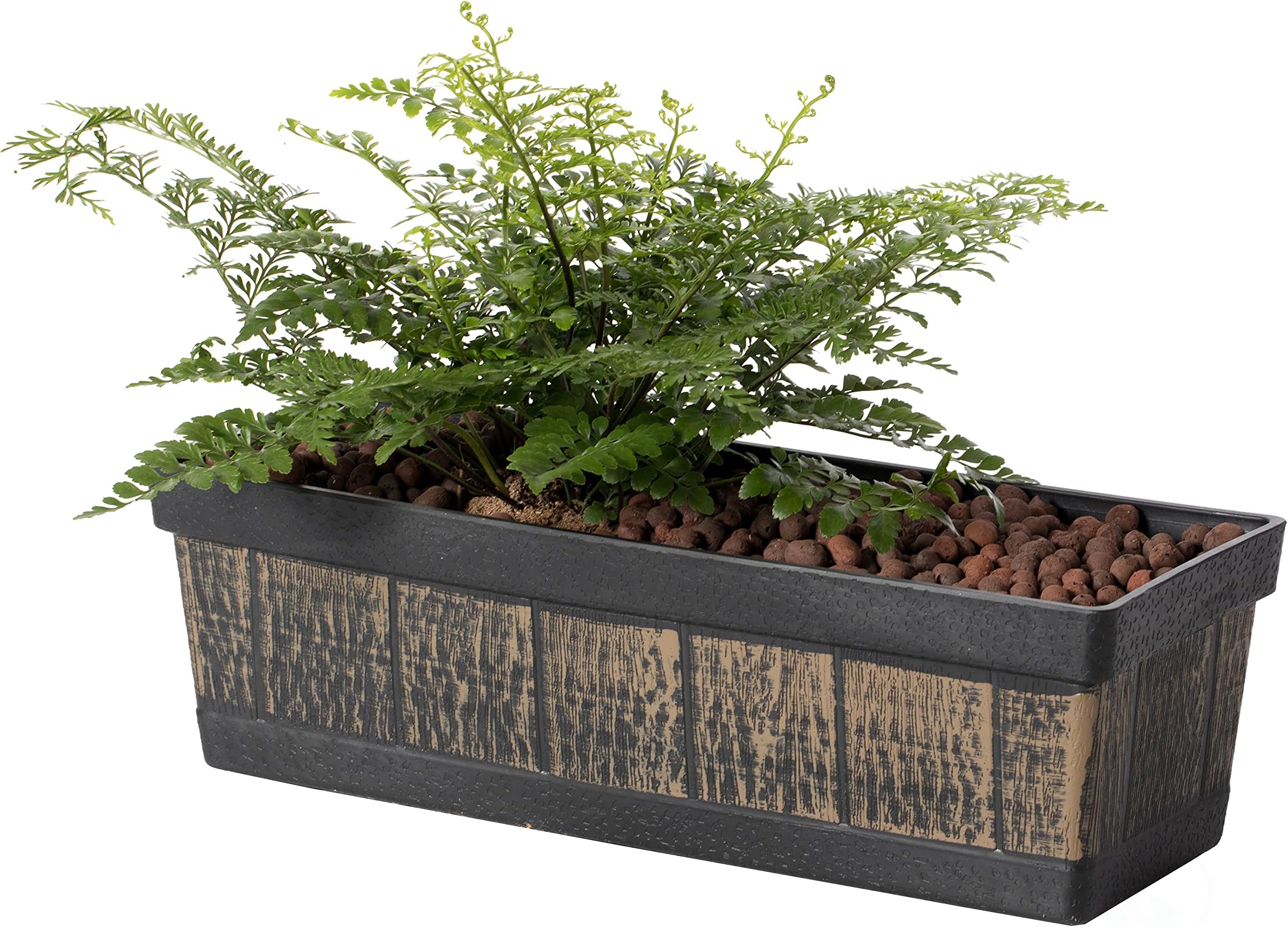 Amazon.com: Classic Home and Garden Corinthian Resin Flower Pot ...