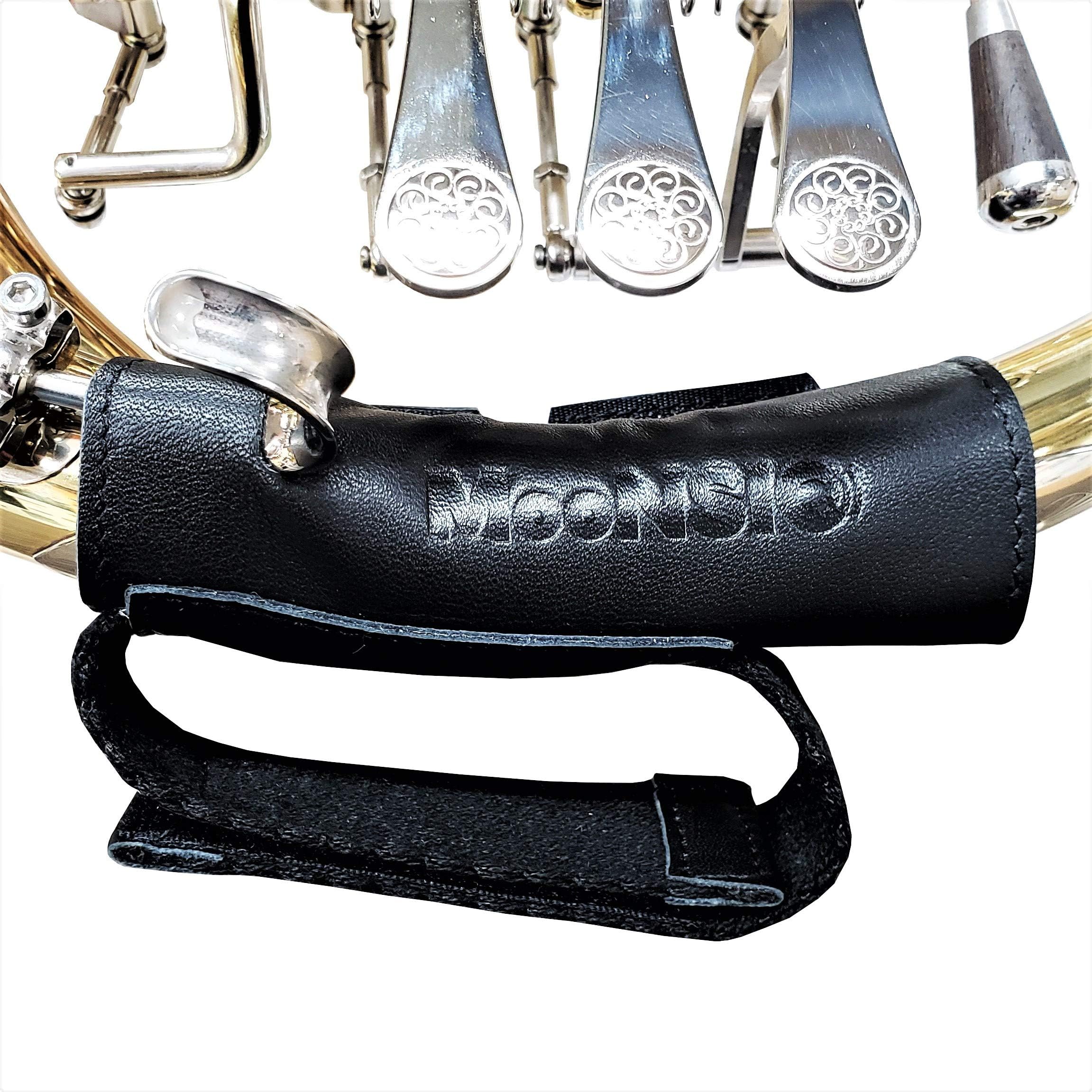 Amazon.com: MooNSIC French Horn Hand Guard with Strap Genuine Leather ...
